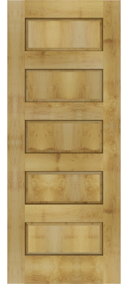 Elegant Custom Raised Panel Maple Doors | Estate Millwork