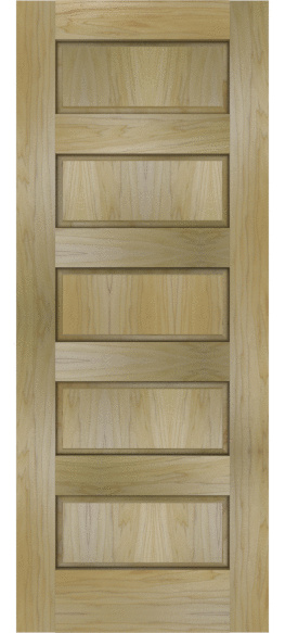 Elegant Custom Raised Panel Poplar Raised Panel Doors | Estate Millwork