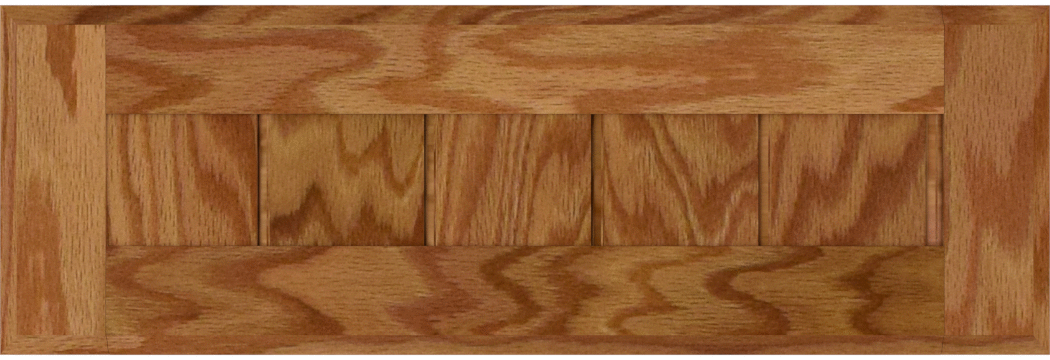 Custom Beadboard White Oak Drawer Fronts | Estate Millwork