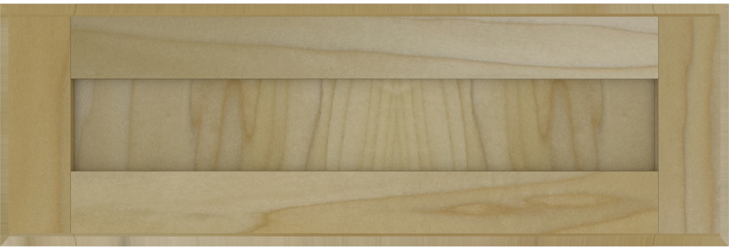 Custom Flat Panel Poplar Drawer Fronts | Estate Millwork