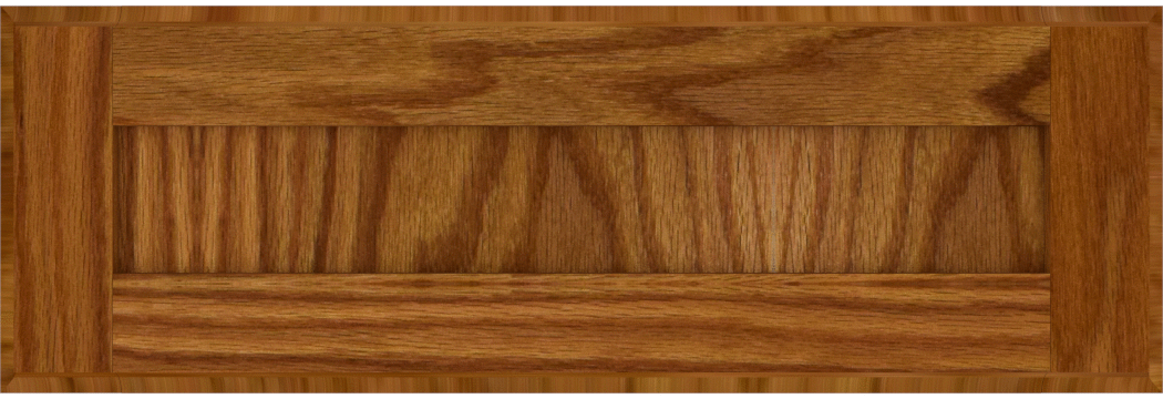 Custom Flat Panel Red Oak Drawer Fronts | Estate Millwork