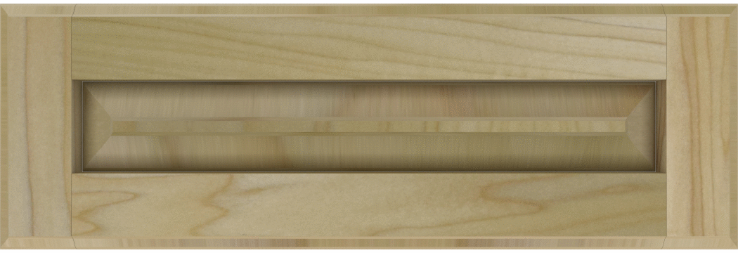 Custom Raised Panel Poplar Drawer Fronts | Estate Millwork